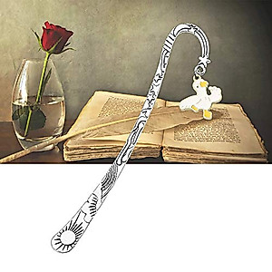 WSNANG Cute Duck Jewelry Duck Bookmark Book Lovers Gift Animal Bookmark Gift for Duck Lovers (Duck Bookmark)