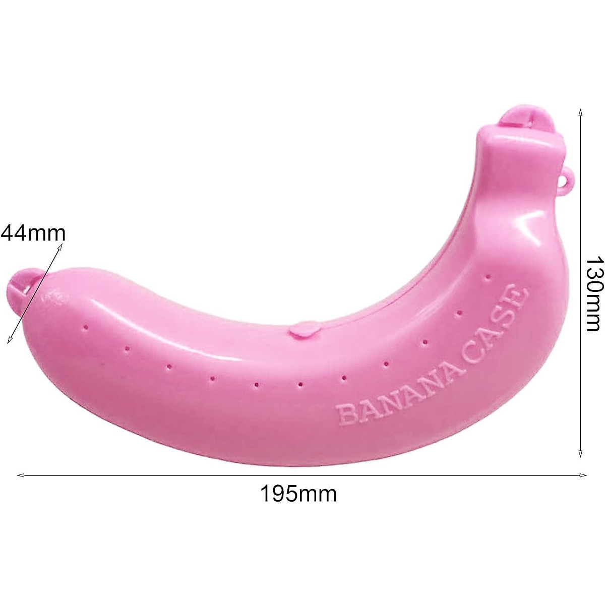 Yellow Banana Storage BPA-Free Outdoor Travel Case, Food Containers,Keep Fresh Banana Keeper and Protector, Cute Banana Carrier Storage Box for Picnic Camping Food Containers Kitchen and Dining