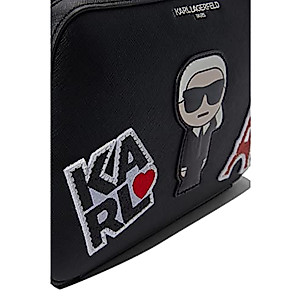 Karl Lagerfeld Paris Maybelle Crossbody Black Patch One Size