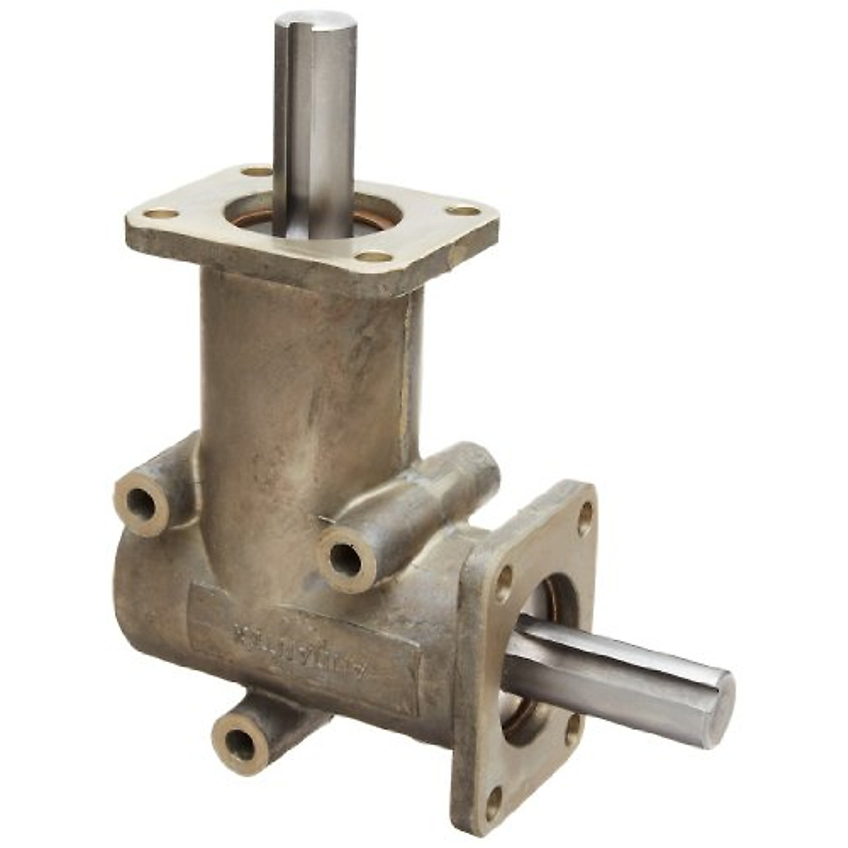 Andantex R3200 Anglgear Right Angle Bevel Gear Drive, Universal Mounting, Single Output Shaft, 2 Flanges, Inch, 5/8" Shaft Diameter, 1:1 Ratio, 1.21 Hp at 1750rpm