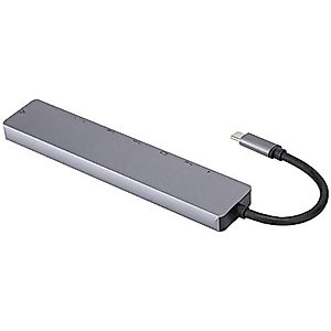 8 in 1 USB3.0 HDMI HUB Multiport Adapter Plug and Play Memory Card Reader Aluminum Alloy USB Hub for Laptop