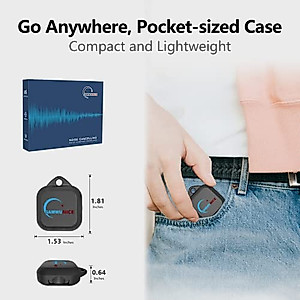 Silicone Ear Plugs for Noise Reduction 2 Pairs 30dB Highest NRR Ultra Soft Reusable Ear Plugs for Sleeping Noise Cancelling for Work, Travel, Shooting, Sleep Snoring, 8 Ear Tips in XS/S/M/L, Black……