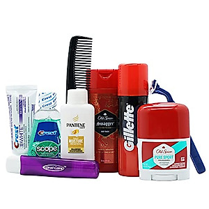 Handy Solutions 10 Piece Resealable Men's Travel Kit
