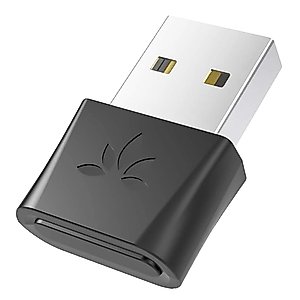 Avantree DG80 - USB Bluetooth 5.3 Adapter for PS5 & Gaming Consoles, Wireless Audio Transmitter Dongle, Compatible with Bluetooth Headphones or Earbuds with aptX-Adaptive or aptX Low Latency