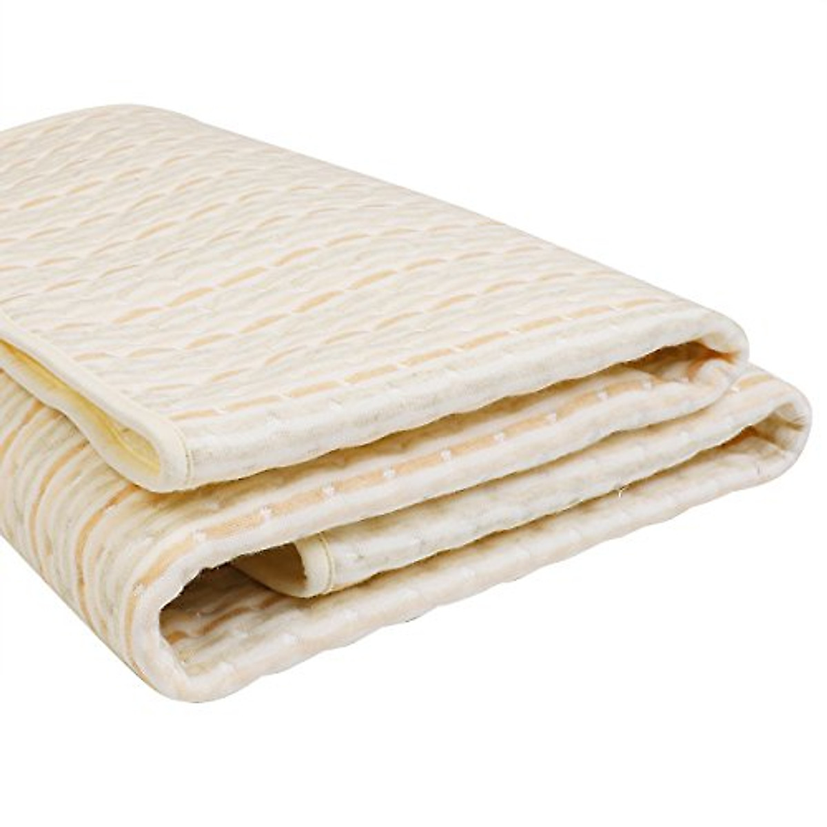 Waterproof Bed Pad Washable and Reusable Underpads 4 Layer Incontinence Mattress Protector 100% Cotton Surface for Children Adults and Pets by Yoofoss