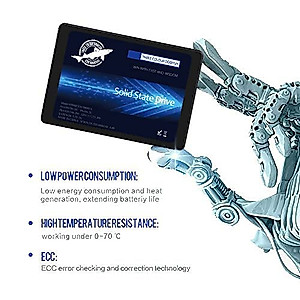 Dogfish 4TB 2.5" Internal SSD, 3D NAND Solid State Drive, SATA III 6Gb/s 2.5 inch 7mm (0.28”), Read up to 550MB/s - (2.5 4TB)