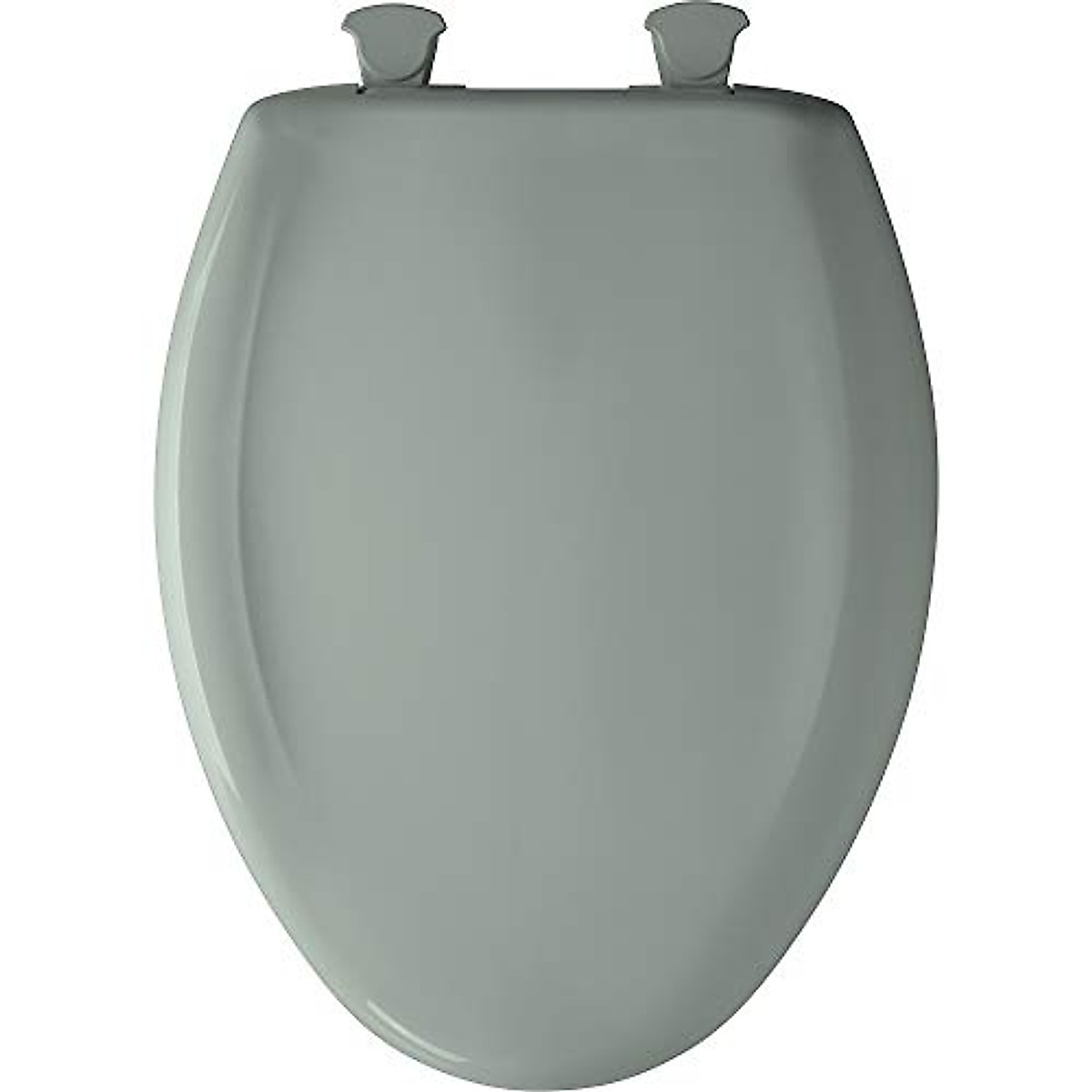 Bemis 1200SLOWT 455 Toilet Seat will Slow Close, Never Loosen and Easily Remove, ELONGATED, Plastic, Seafoam