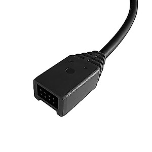 Interchangeable Headset Cable for Clear-Com 300-X4(5ft), XLR Connector Microphone Headphone Wire for Clear-Com CC-110 CC-300 CC-220 CC-400-X4 Headsets, 4 Pin XLR Female Adapter Headphone Cord(2 Pack)