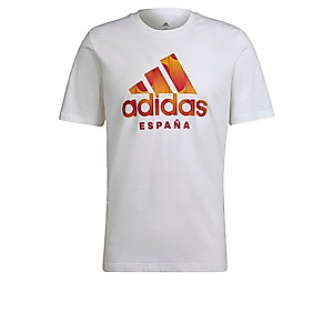 adidas Spain Graphic Tee Men's, White, Size XL