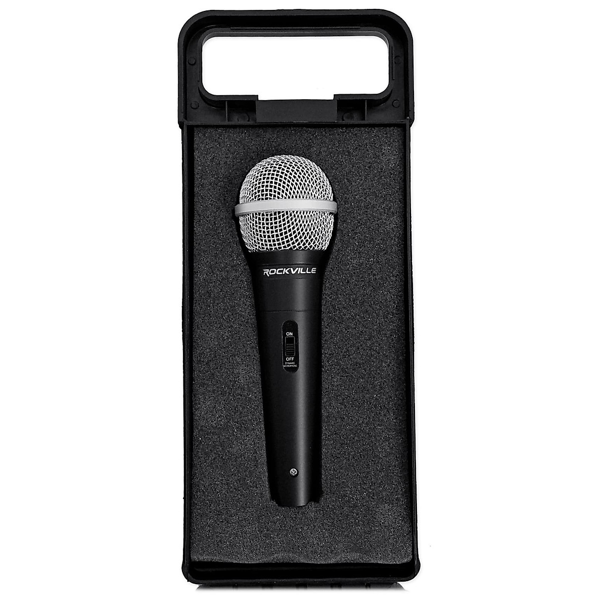 Rockville 4 RMC-XLR Dynamic Cardioid Professional Metal Microphones W/XLR Cable