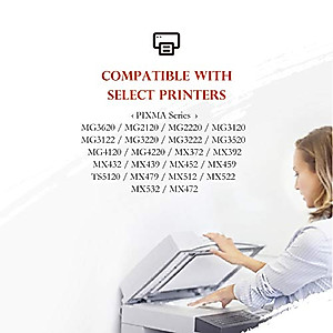 ejet Remanufactured 240 240XL Ink Cartridge Replacement for Canon 240XL 241XL Combo Pack 240 Ink for Canon Pixma MG3620 TS5120 MG2120 MG3520 MX452 MX512 MX532 MX472 Printer (1 Black, 1 Color, 2 Pack)