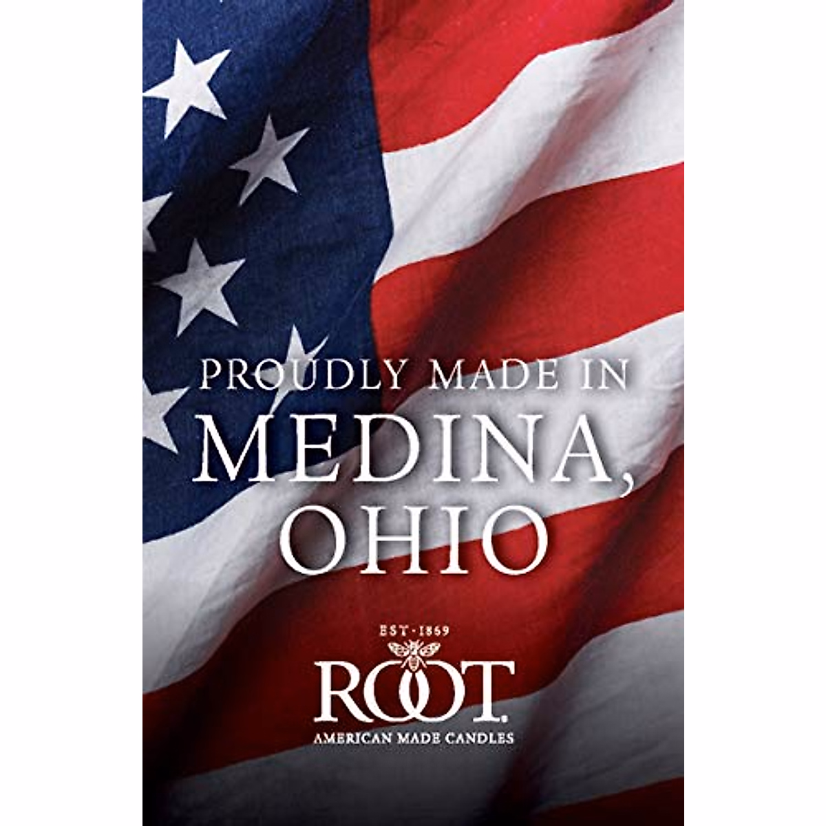 Root Candles Honeycomb Beeswax Blend Scented Candle, 12-Ounce, Tangerine Lemongrass