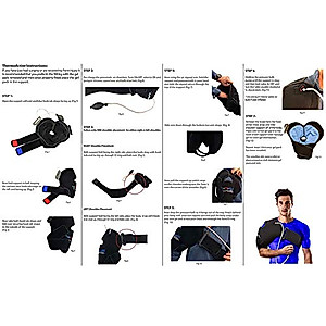 NatraCure Hot or Cold Therapy Shoulder Ice Pack Wrap, Shoulder Brace for Shoulder Pain Relief - (Heating Pad for Rotator Cuff Injuries, Surgery, Gym Injuries, Baseball, Pitching Injuries) - 6032