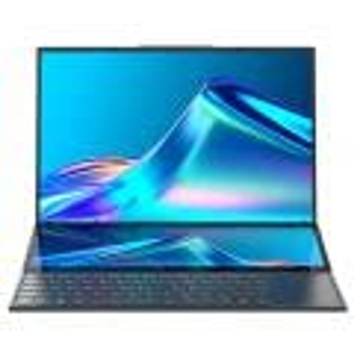 ASHATA 16in 14in Auxiliary Display Dual Screen Laptop, Laptop for Win11, for Intel for Core I7 CPU 8G RAM 128G SSD Memory Laptop New Way to Optimize Multitasking Experience