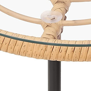 Camerina 3 Piece Patio Dining Set Outdoor Patio Dining Set Outdoor Patio Furniture Patio Set Patio Table and Chairs Set Poly Rattan 3157829