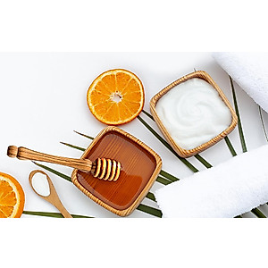 Olive Wood - Handmade Honey Holder/Honey Dipper made from Olive Wood in Bethlehem