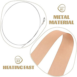 PHENOFICE 5pcs Sealer Accessories Heat Sealer Strips Sealer Wire Sealing Machine Heating Strips Heat Sealer Parts Sealer Replacement Elements Heating Wires for Heat Sealer Metal