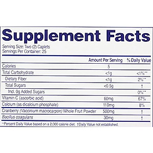 Cran Caplets - 50 - Discontinued/Obsolete