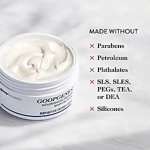 goop Repair Body Butter | Moisturizes Dry Skin for 72 Hours | Dermatologist Tested | 6.1 fl oz | Paraben, Silicone, and Fragrance Free