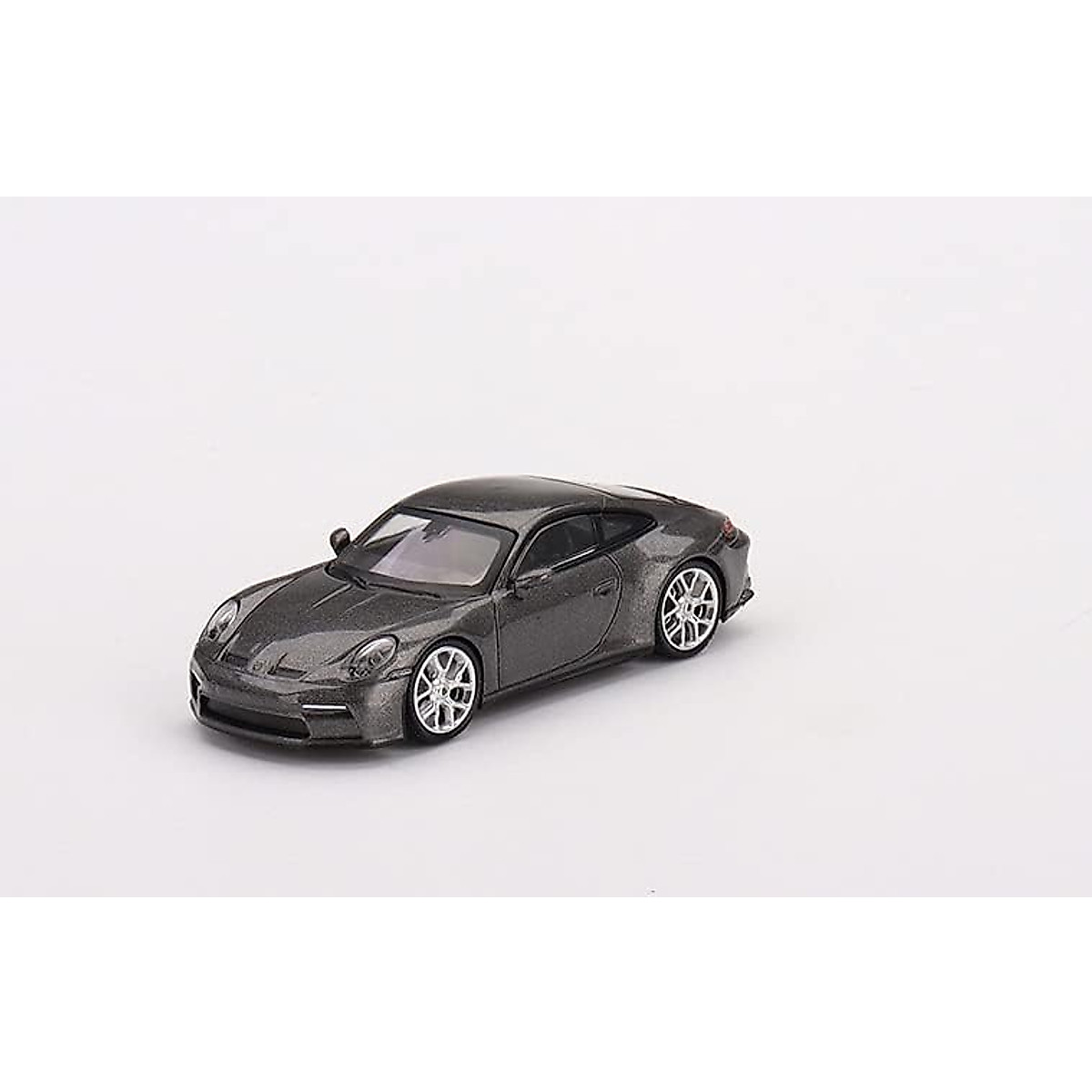 True Scale Miniatures Model Car Compatible with Porsche 911 (992) GT3 Touring (Agate Grey Metallic) Limited Edition 1/64 Diecast Model Car MGT00373