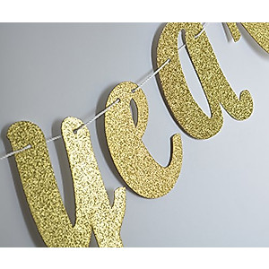 Cheers to 40 Years Banner - Happy 40th Birthday Party Decorations - 40th Wedding Anniversary Decorations