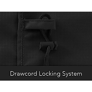 Covermates Chiminea Cover - Heavy-Duty Polyester, Weather Resistant, Drawcord Hem, Grill and Heating-Ripstop Black