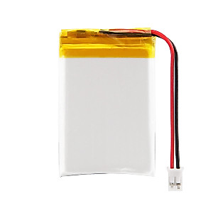 AKZYTUE 3.7V 1000mAh 523450 Lipo Battery Rechargeable Lithium Polymer ion Battery Pack with JST Connector…