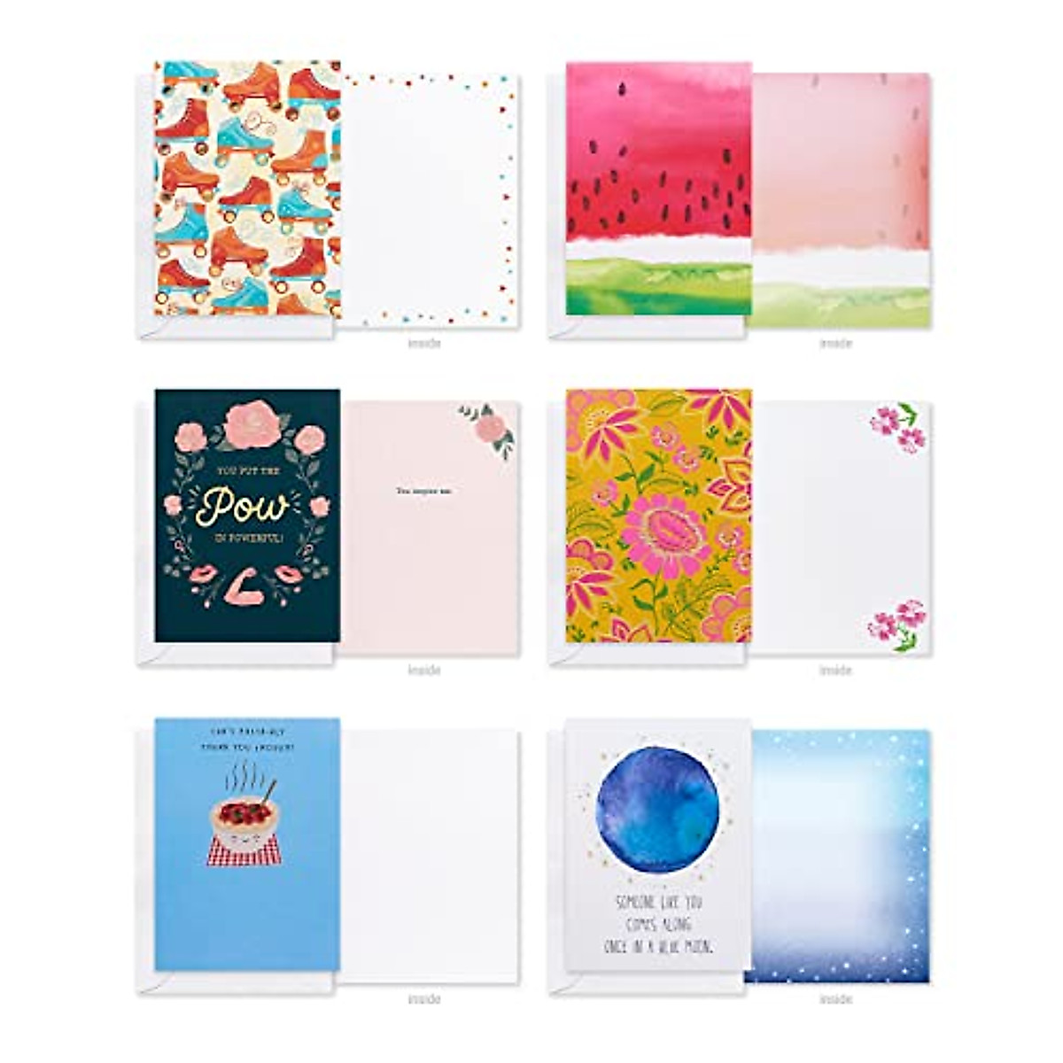 American Greetings All-Occasion Cards Assortment, Birthday, Thank You, Thinking of You, Congratulations & More (40-Count)