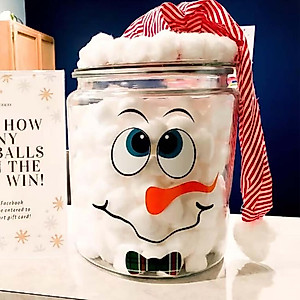 Christmas Stencils for Painting on Wood Slice 3inch,Snowman Face Stencils Xmas Gingerbread Face Stencil Holiday Templates for Christmas Tree Ornaments Gift Package Coffee Latte Decor