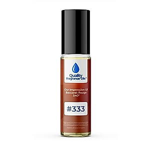 Quality Fragrance Oils' Impression #333, Inspired by Baccarat Rouge 540 (10ml Roll On)