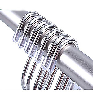 GCA 20 Pack 304 Stainless Steel Heavy-Duty Medium S Shaped Hooks Kitchen Hooks Hanging Hooks for Kitchen, Bathroom, Bedroom, Office …