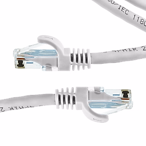 Mediabridge CAT6 Ethernet Patch Cable (50 ft) RJ45 Connectors with Gold Plated Contacts (10gbps)