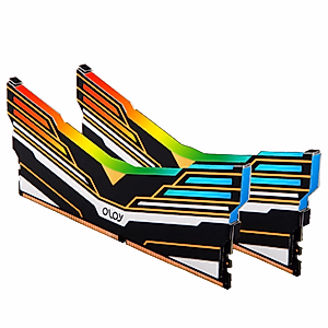 OLOy DDR4 RAM 16GB (2x8GB) Warhawk Aura Sync RGB 3000 MHz CL16 1.35V 288-Pin Desktop Gaming UDIMM (MD4U0830160BE0DA)