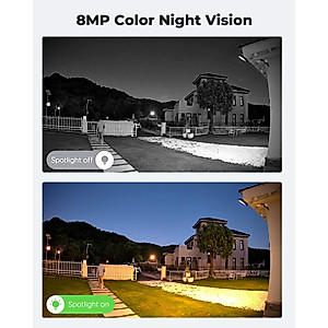 REOLINK 2.4/5GHz Wi-Fi 6 Cameras, 180 Degrees Ultra-Wide Angle Duo 2 WiFi Bundle with PTZ Trackmix WiFi, Outdoor Security, Color Night Vision