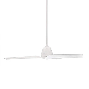 Vortex Smart Indoor and Outdoor 3-Blade Ceiling Fan 60in Gloss Black with Remote Control works with Alexa, Google Assistant, Samsung Things, and iOS or Android App