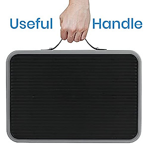 TreeLen 1-Step 330lbs Capacity Folding Metal Step Stool, Portable Step Ladder, Non-Slip, Sturdy