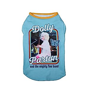 Doggy Parton Blue Dolly & The Mighty Fine Band Shirt for Pets - M (22120727)
