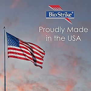 BioStrike Compost Crock - Activated Carbon Filters for Compost Bucket, Control Kitchen Odors, 5.5-inch Round, Made in USA (2 Count)