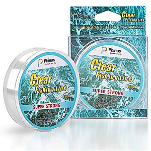 Fishing Wire 492FT/164Yard/150M 8.0#, Clear Fishing Line Jewelry String Invisible Nylon Thread for Hanging Decorations, Beading and Crafts