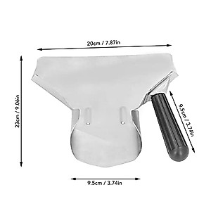 French Fry Scoop, Sturdy Durable Bakelite Handle Stainless Steel Food Grade Popcorn Bagger for Popcorn