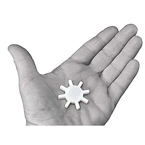 Magnetic Stir Bar - Gear Style - 40.75mm x 5.5mm