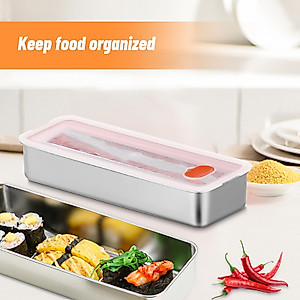 Qivine 2 Pcs Bacon Container for Refrigerator, Bacon Container for Refrigerator,Bacon Storage Containers with Lids Upgraded Airtight Deli Meat Storage Containers for Fridge Deli Meat Keeper