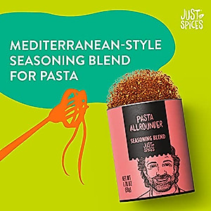 Just Spices Pasta Allrounder, 1,76 OZ I Mediterranean spice mix for pasta I The flavors of Italy