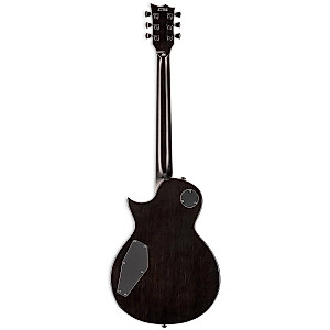 ESP 6 String LTD Deluxe EC-1000T Electric Guitar, Black Natural Burst, Right, (LEC1000TFMBLKNB)