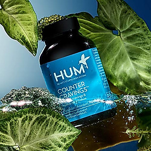 HUM Counter Cravings - Craving Suppressant + Metabolism Booster - Chromium Supplements with L-Theanine, Seaweed Extract & Forskolin to Support a Healthy Lifestyle (60 Capsules)