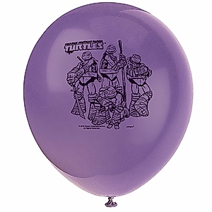 12" Teenage Mutant Ninja Turtles Latex Balloons, 8ct