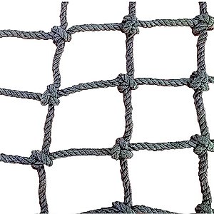 EkiDaz HXRW Rope Net Protective Safety Net Kids Climbing Frame Net Climbing Cargo Net Rope Net for Indoor Outdoor Sturdy and Durable Playground Sets for Backyards (Size : 2 * 2m(6.6 * 6.6ft))