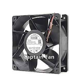 4715VL-05W-B76 NMB-MAT Fan DC 24V Fan1.20A 12038 120 * 120 * 38MM Axial Cooling Fan for Inverter