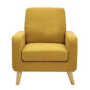 SDQF 1 pc Single Sofa Yellow Sofa Sofa Bed Sofas for Living Room Living Room Furniture Floor Sofa Furniture for Living Room Sofa Bed Couch Fold Out Couch Bed