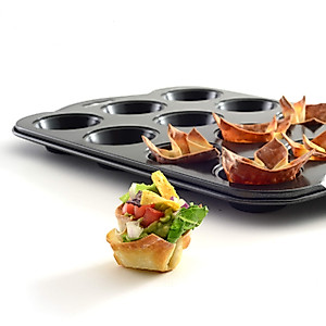 Norpro Nonstick 12-Hole Mini Muffin Pan, As Shown